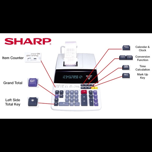 Sharp | Office | Printing Calculators | Poshmark